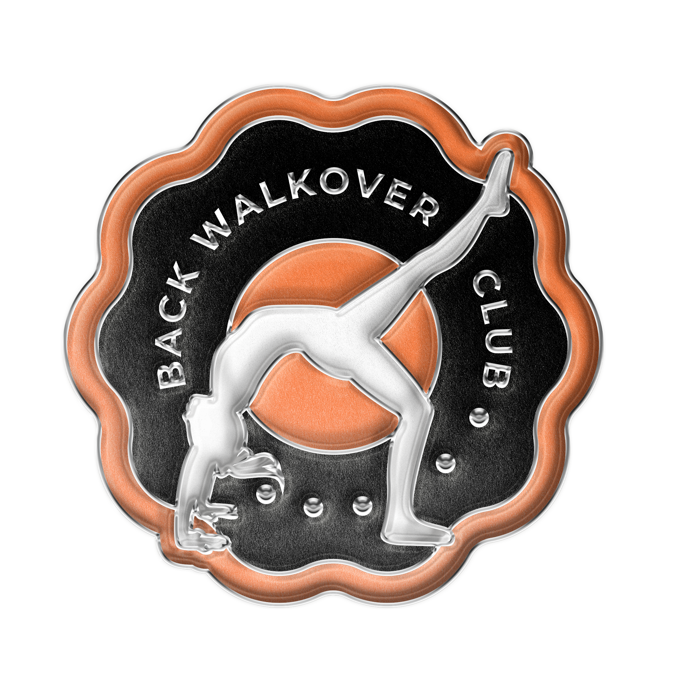 Jumbo Cheer Milestone Pin - Back Walkover – CheerMerch.com